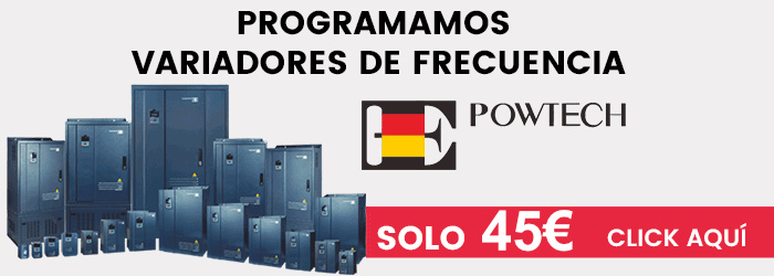 Variador convertidor de frecuencia monofásico-monofásico Powtech 1.5kw